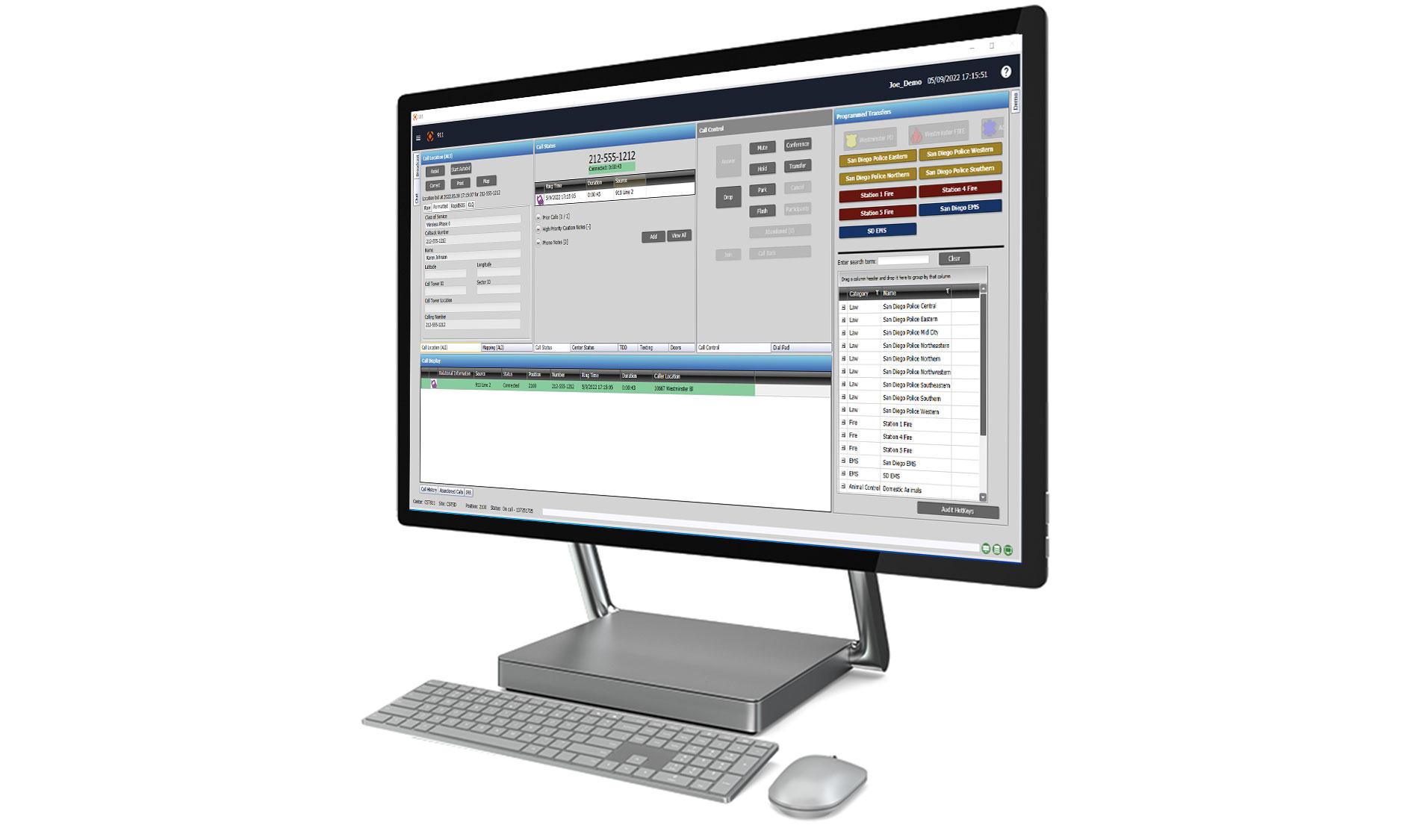 Vertex™ NG911 Call Handling | CentralSquare