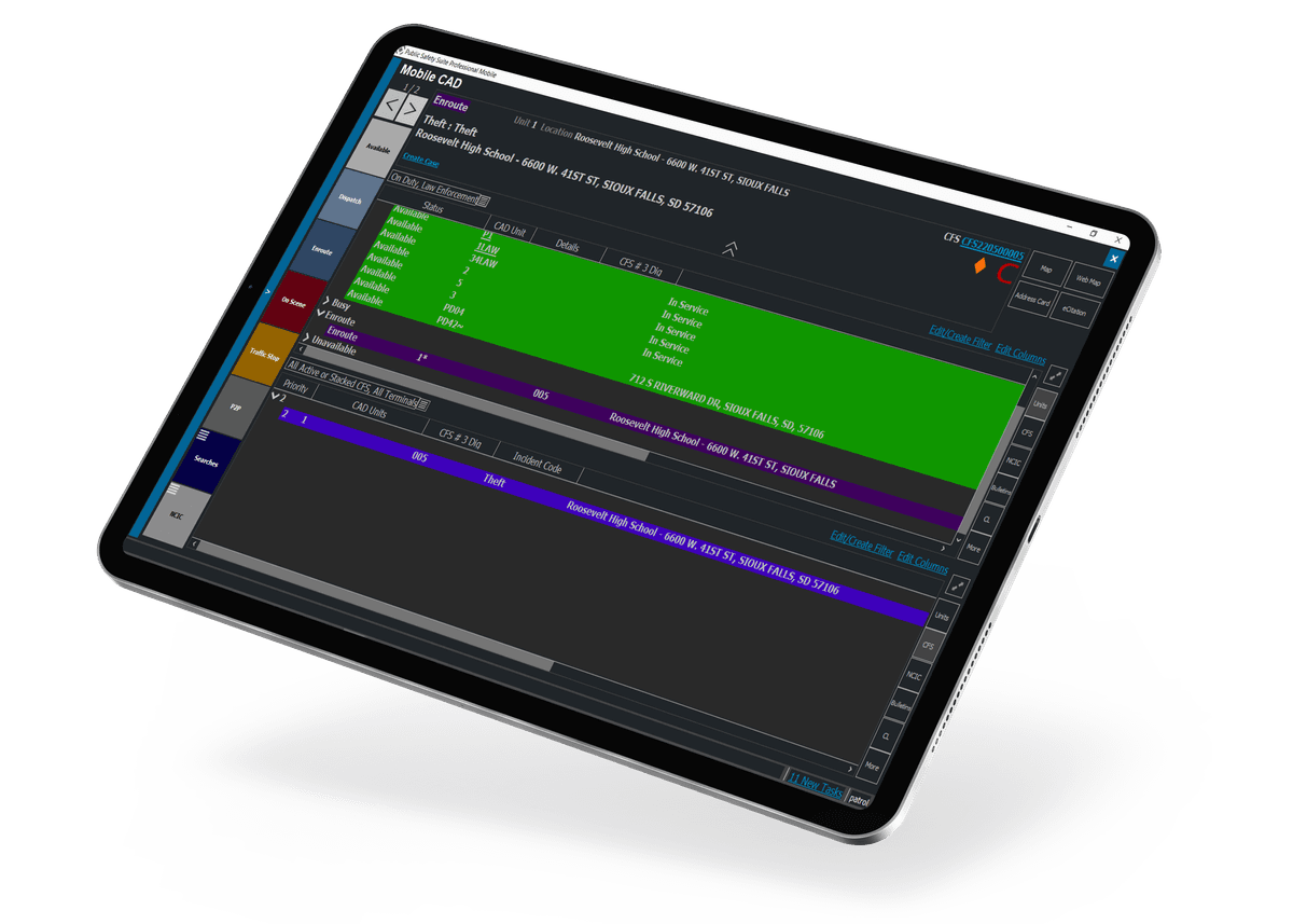 Public Safety Suite® - Pro | CentralSquare