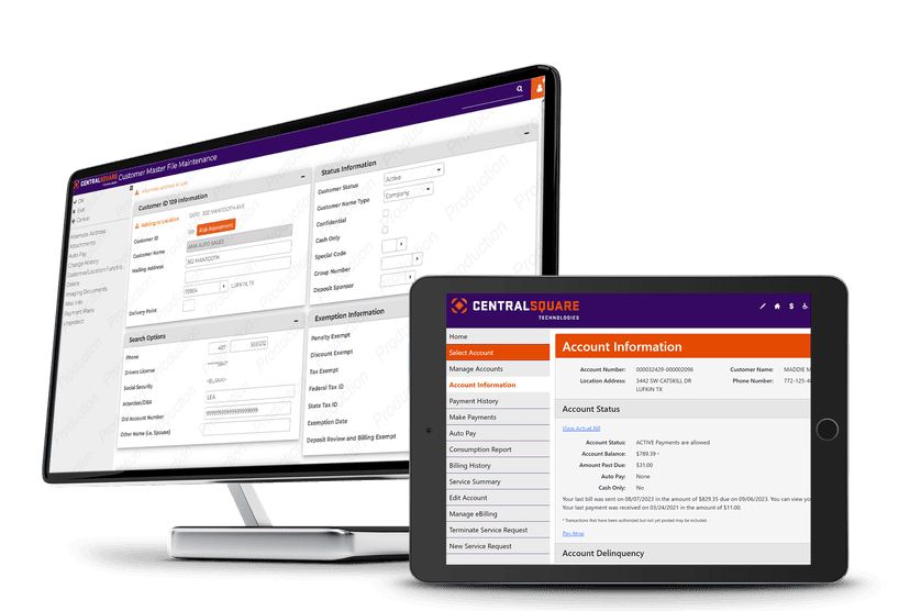 Utility Billing | CentralSquare